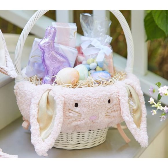 Pottery Barn Kids | Holiday | Pottery Barn Kids Pink Long Ear Metallic ...